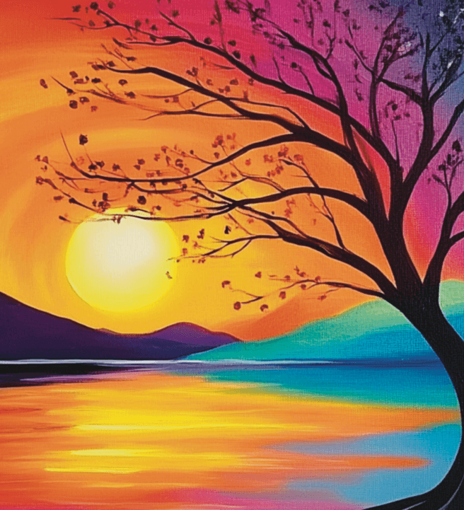 Acrylic Paint Workshop Beach Scene Melbourne | Gifts | ClassBento