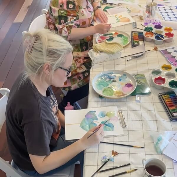 Art Retreat: Botanical Watercolour Workshop Perth | Gifts | ClassBento