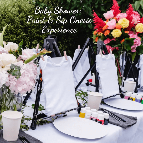 Baby Shower Paint & Sip Experience: Onesie Painting Melbourne | ClassBento
