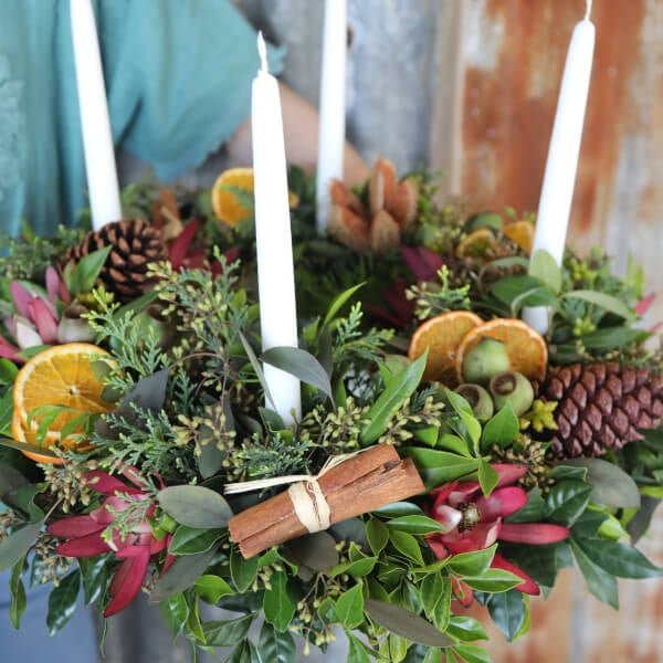Christmas Advent Wreath Workshop Brisbane | Gifts | ClassBento
