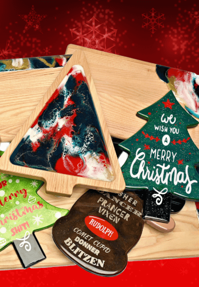 Christmas in July Resin Workshop Newcastle | Gifts | ClassBento