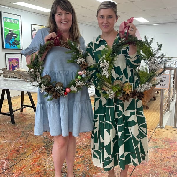 Christmas Wreath Workshop Brisbane | Gifts | ClassBento