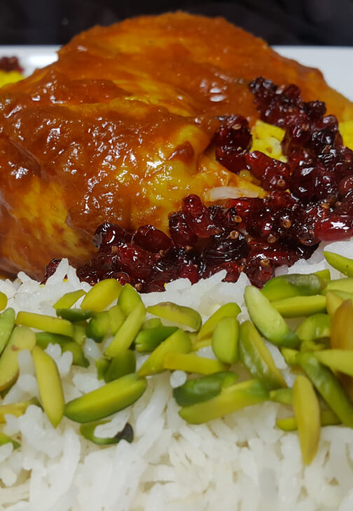 Cook Persian Chicken - Zereshk Polow | Online class & kit | Gifts ...