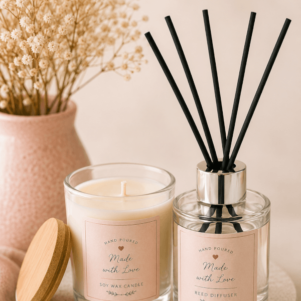 Create Your Own Home Fragrance Collection: Candle and Reed Diffuser ...