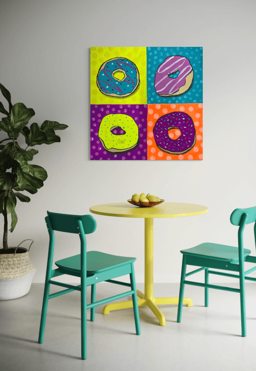 Liquid Therapy Art Workshop: Donut Delight Pop Art Edition Newcastle ...