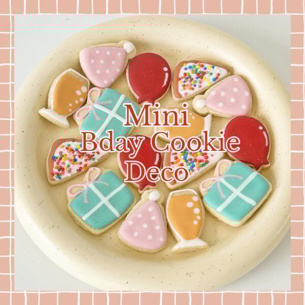 Mini Birthday Cookie Decorating Class Sydney | Gifts | ClassBento