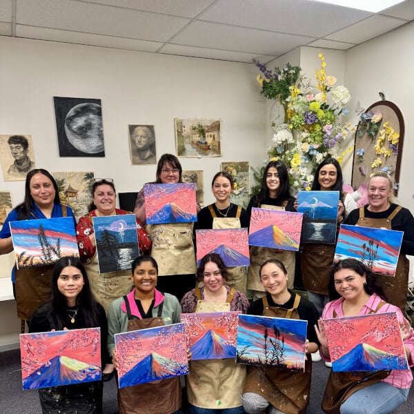 Paint and Sip Class: Pick Your Image Sydney | Gifts | ClassBento