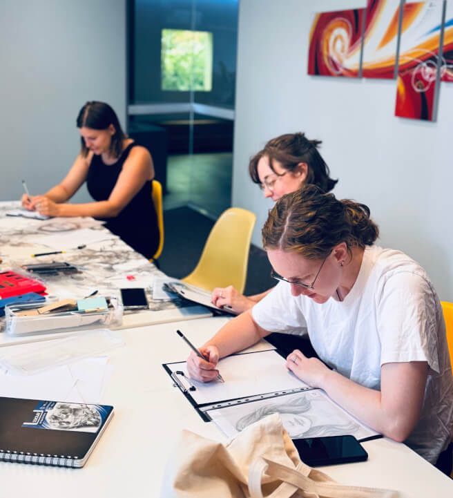 Pencil Portrait Workshop: Draw Any Face, Ready to Gift Brisbane ...