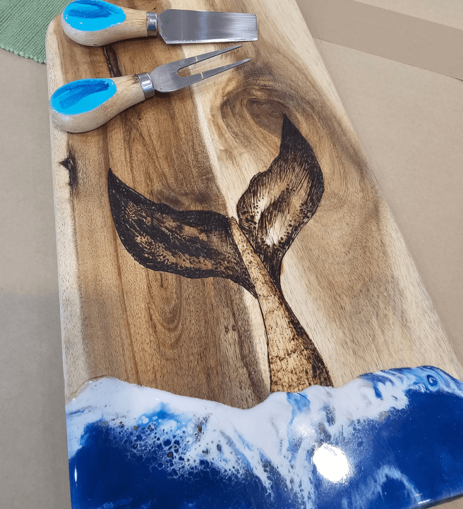 Pyrography and Resin Workshop: Ocean Burn Perth | Gifts | ClassBento