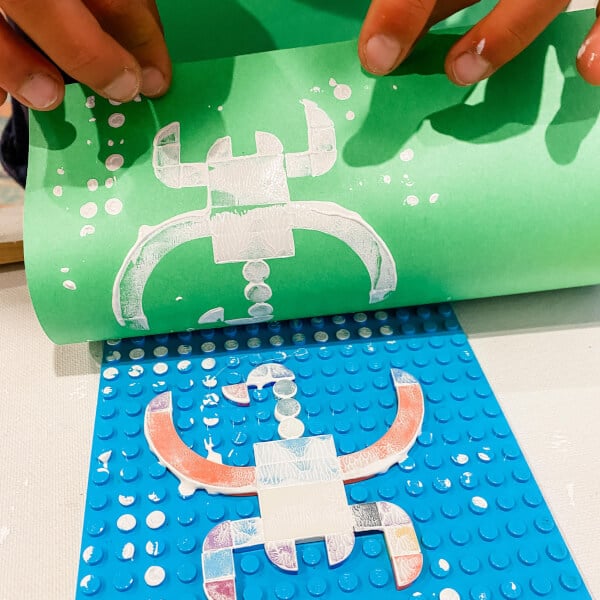 School Holiday Workshop: Lego Block Printing Melbourne | ClassBento