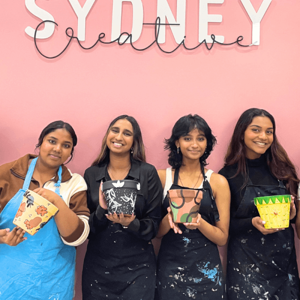 Students Paint and Sip Night Sydney | Gifts | ClassBento