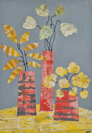 Collage Workshop with Gelli Printed Papers - Still Life Melbourne ...