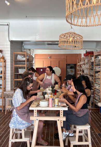 Hand Building Pottery Class: Klaypots and Vino Sydney | ClassBento