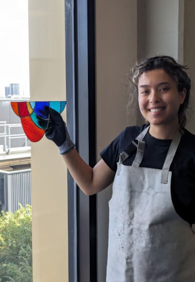 Copper Foil Stained Glass Workshop Melbourne Ts Classbento
