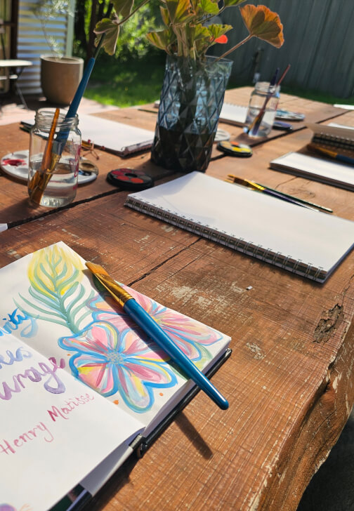 Watercolour Workshop Paint and Sip Melbourne | Gifts | ClassBento