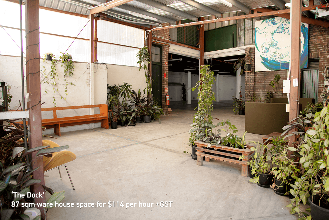 Lush Green Warehouse Space, Glebe | Workshop Venue in Forest Lodge ...